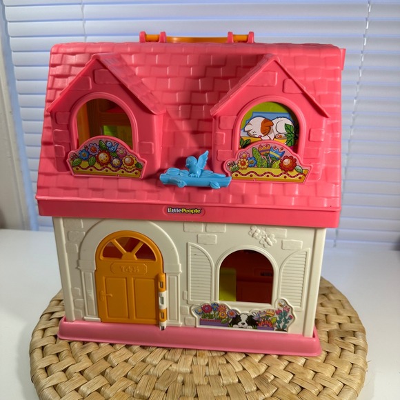 Fisher-Price | Toys | Fisherprice Little People Fold N Go Pink House ...